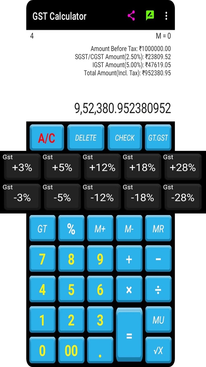 GST Calculator:Amazon.de:Appstore for Android