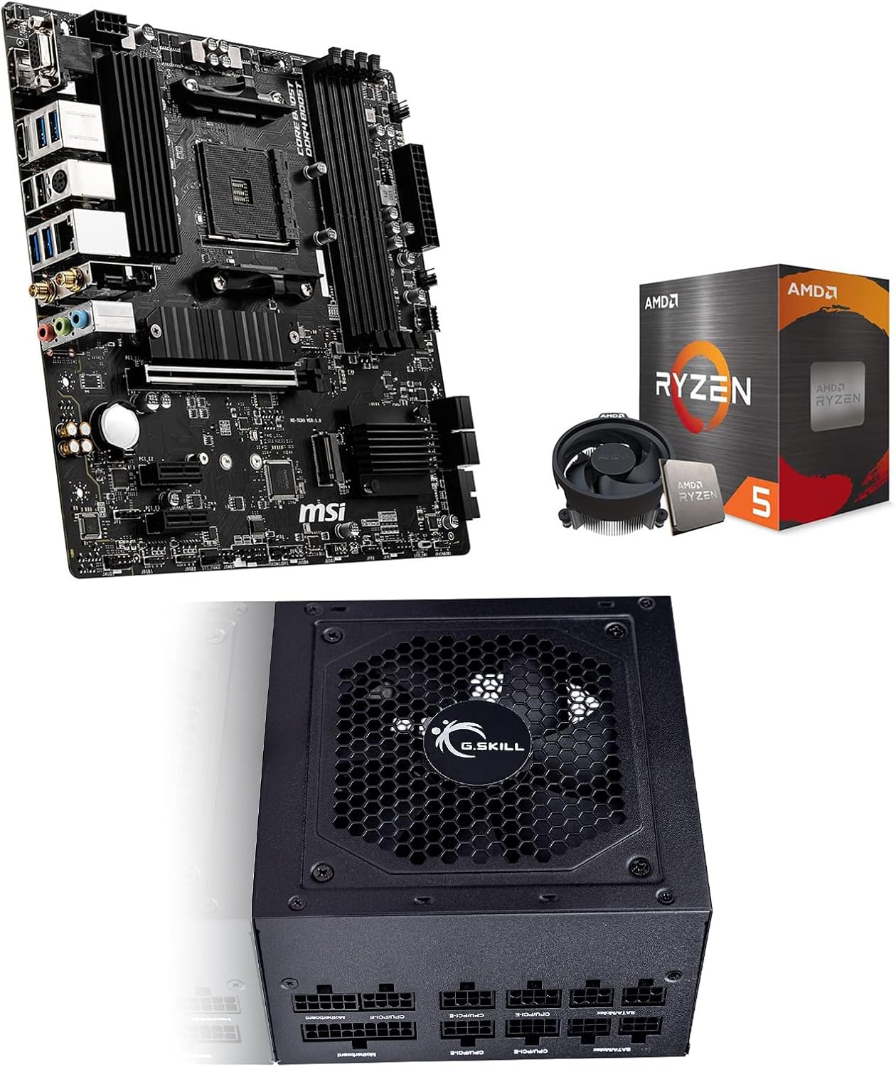 Micro Center AMD Ryzen 5 5600X Desktop Processor with Wraith Stealth ...