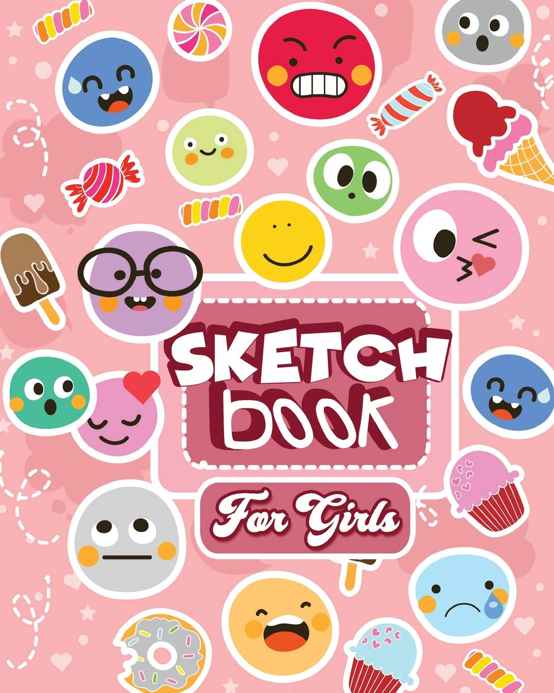 Amazon.com: Sketch Book for Girls: Arts and Crafts Drawing Pad with ...