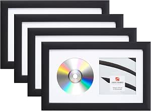Amazon.com - Craig Frames Classic 7x12 Black CD Display Frame with ...