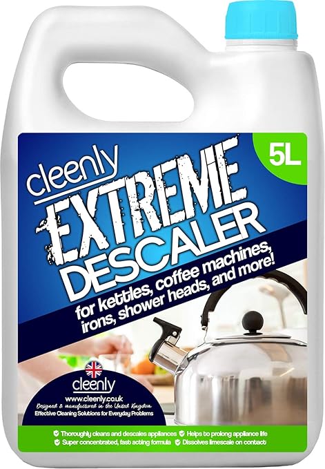 Cleenly Extreme Descaler for Kettles, Coffee Machines, Shower Heads ...