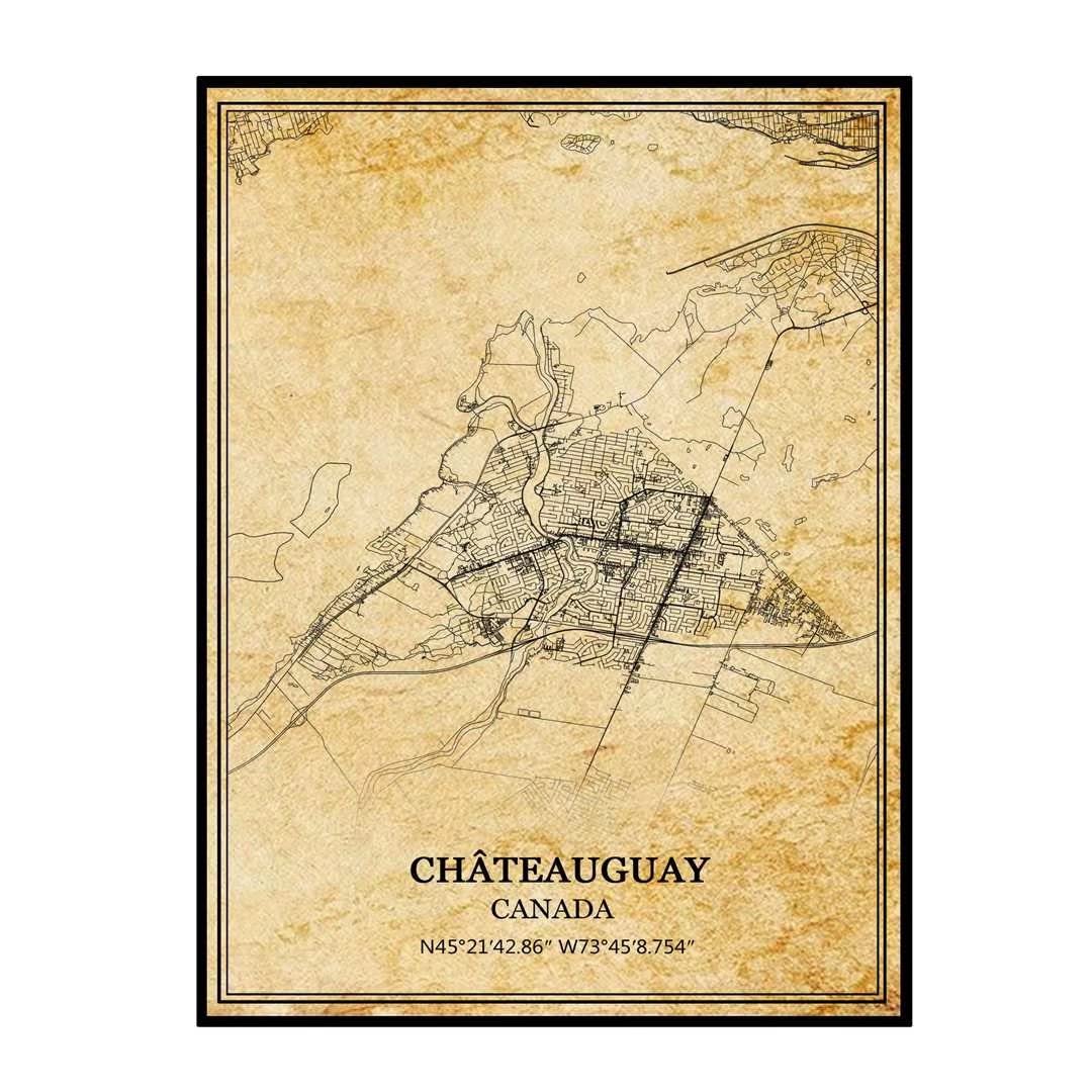 Carte De Chateauguay