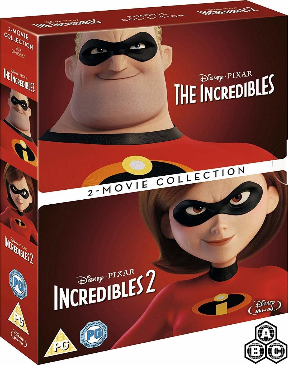 Amazon.com: The Incredibles: 2-Movie Collection [Blu-ray] [Region Free ...