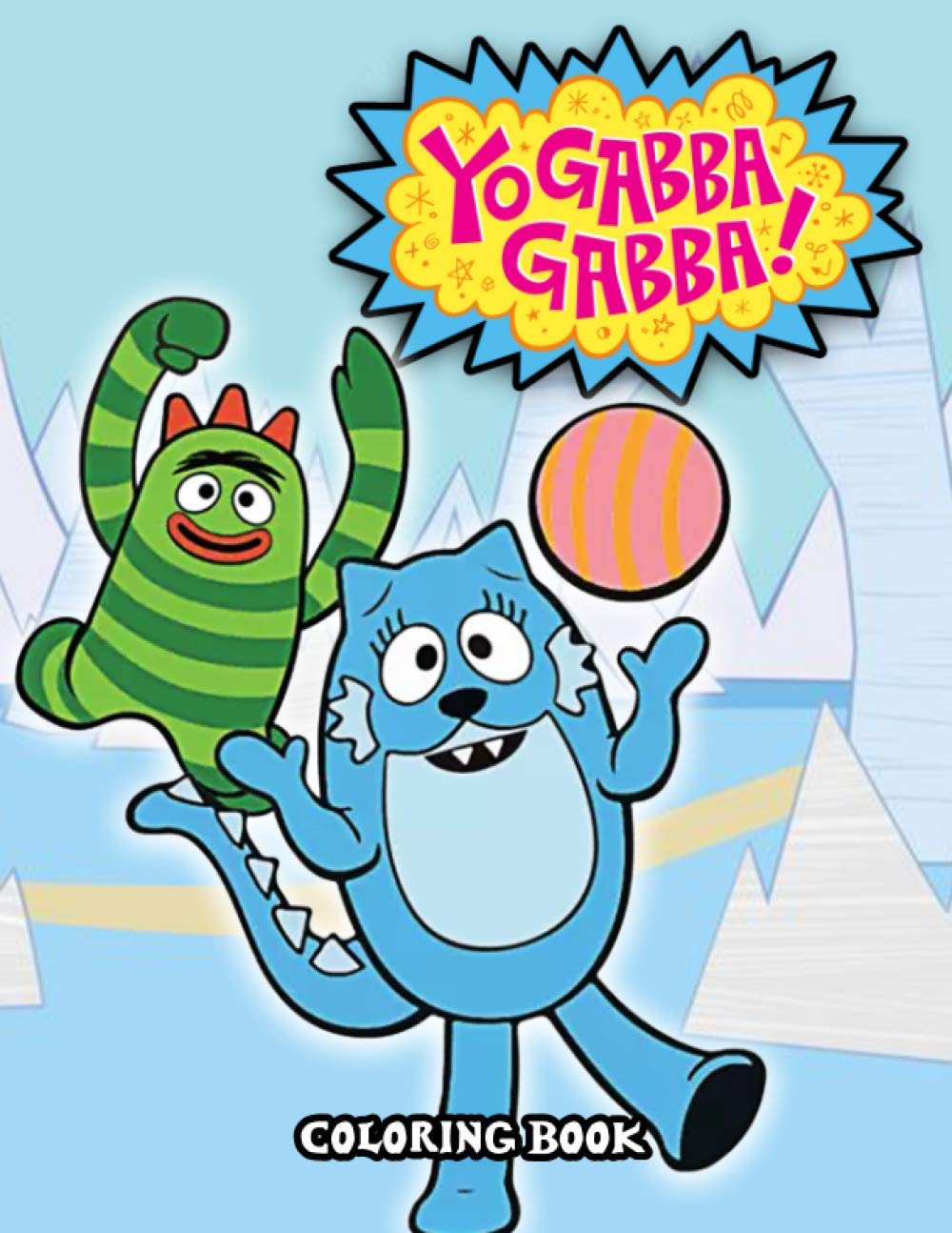 Yo Gabba Gabba Coloring Book
