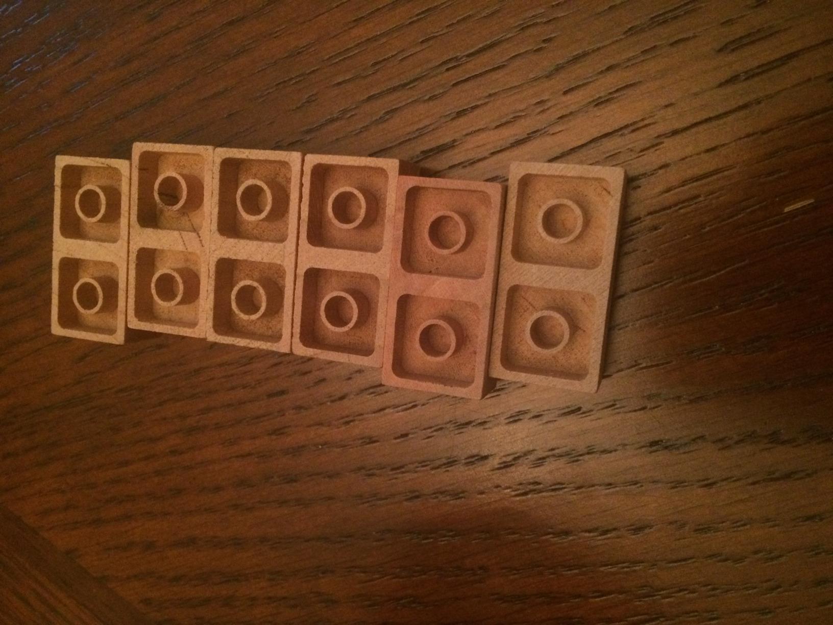 Amazon.com: Eco-bricks Wooden Construction Bricks : Toys & Games