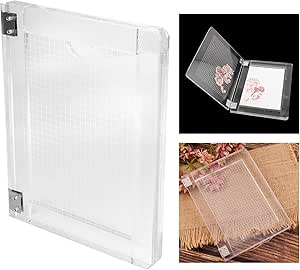 Amazon.com: YYOYY Acrylic Stamp Platform, Transparent Easy Stamp ...