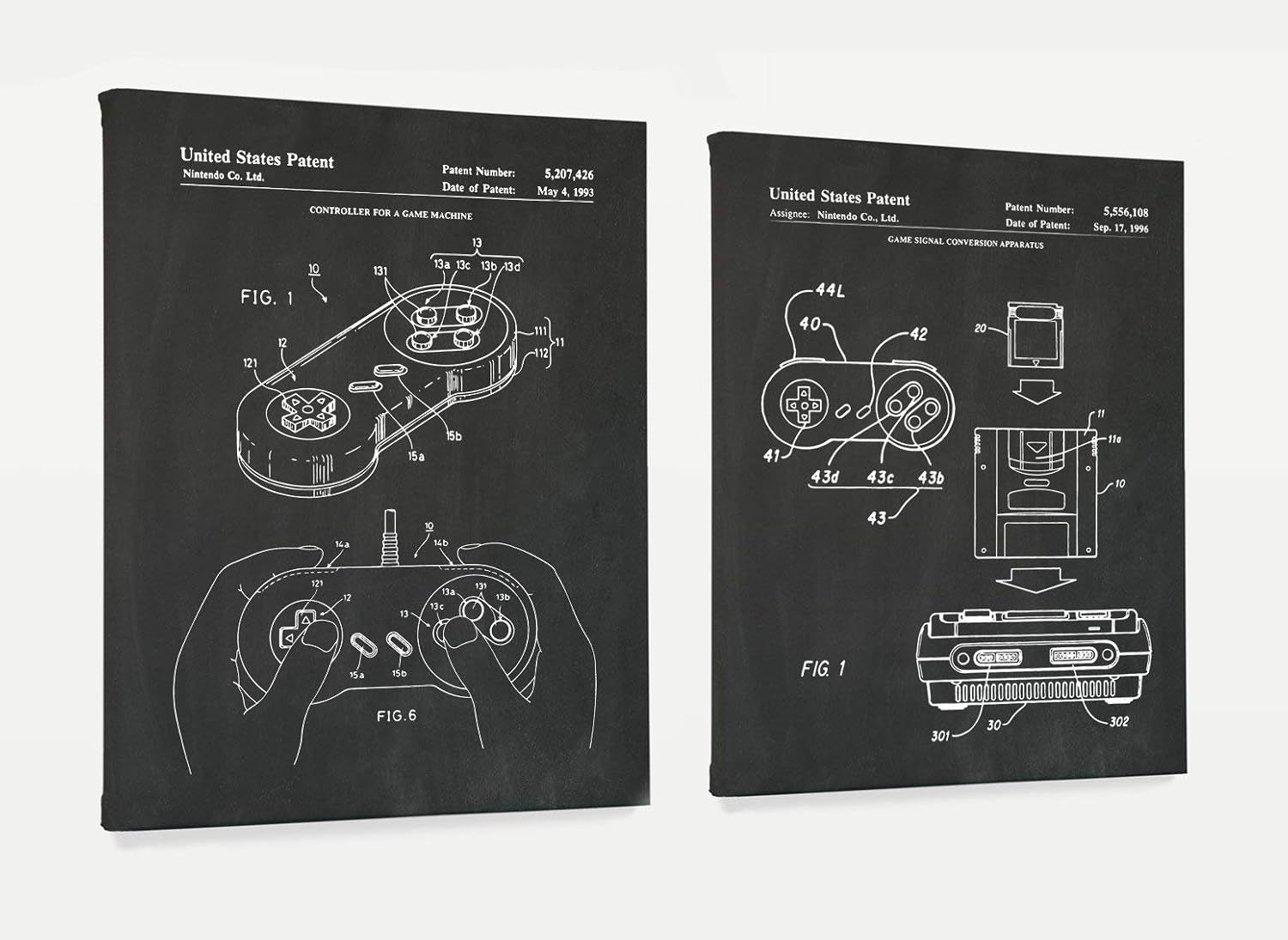 Amazon.com: WUNDERKAMMER STUDIO Vintage Super Nintendo Controller and ...