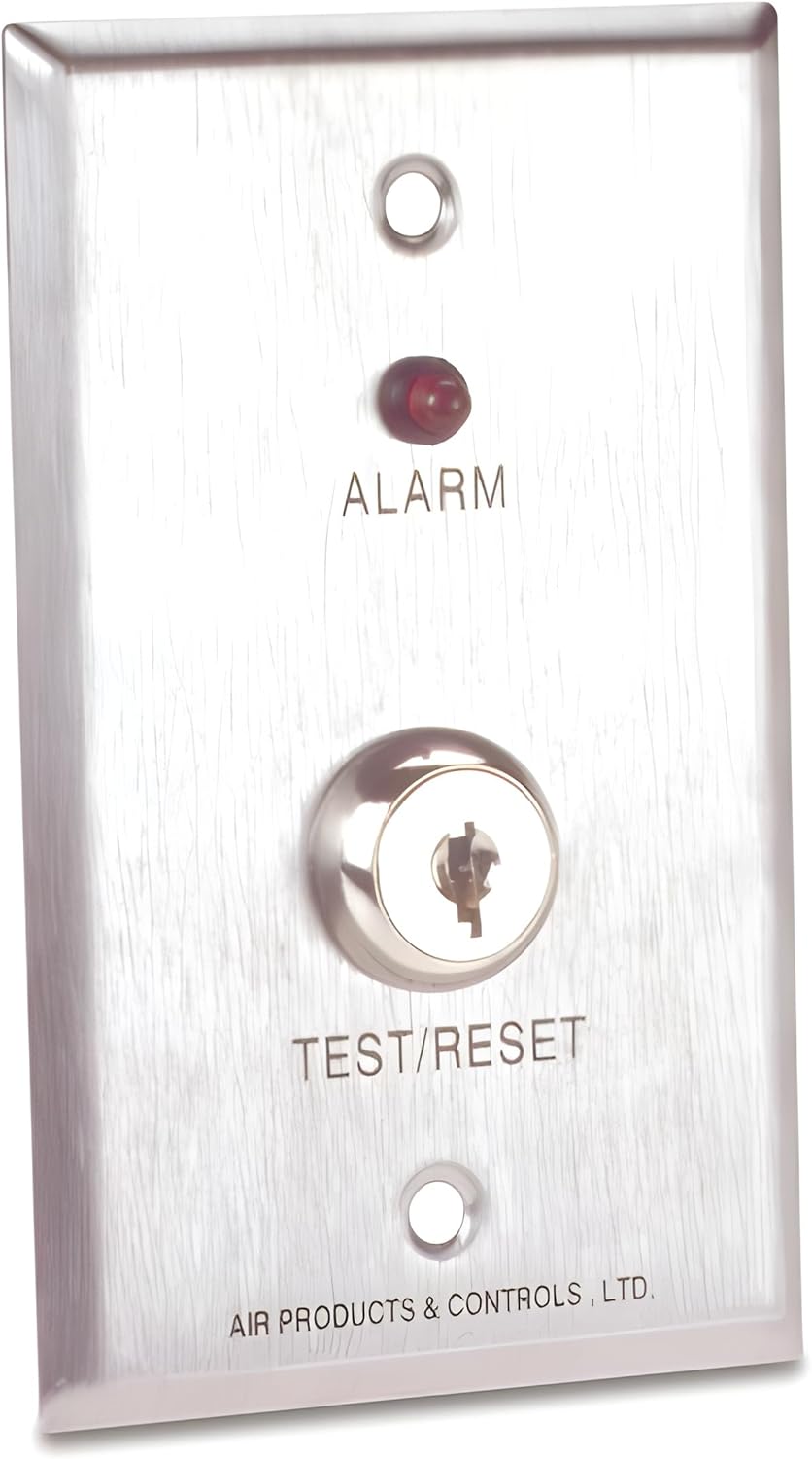 Amazon.com: AMSECO MS-KA/R - Remote Alarm Led and Key-Operated Test ...