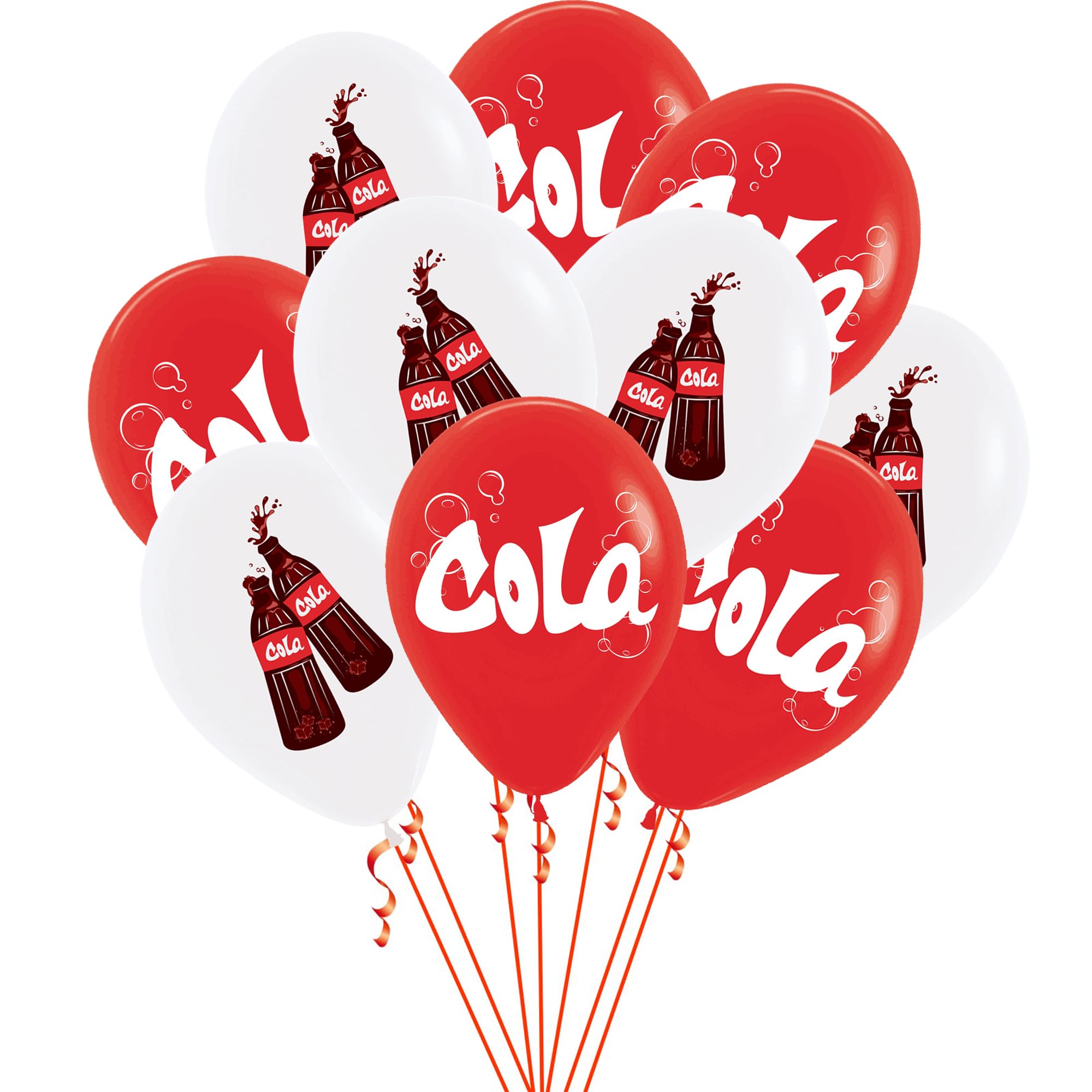 Amazon.com: 24 Cola latex printed balloons for birthday celebrations ...