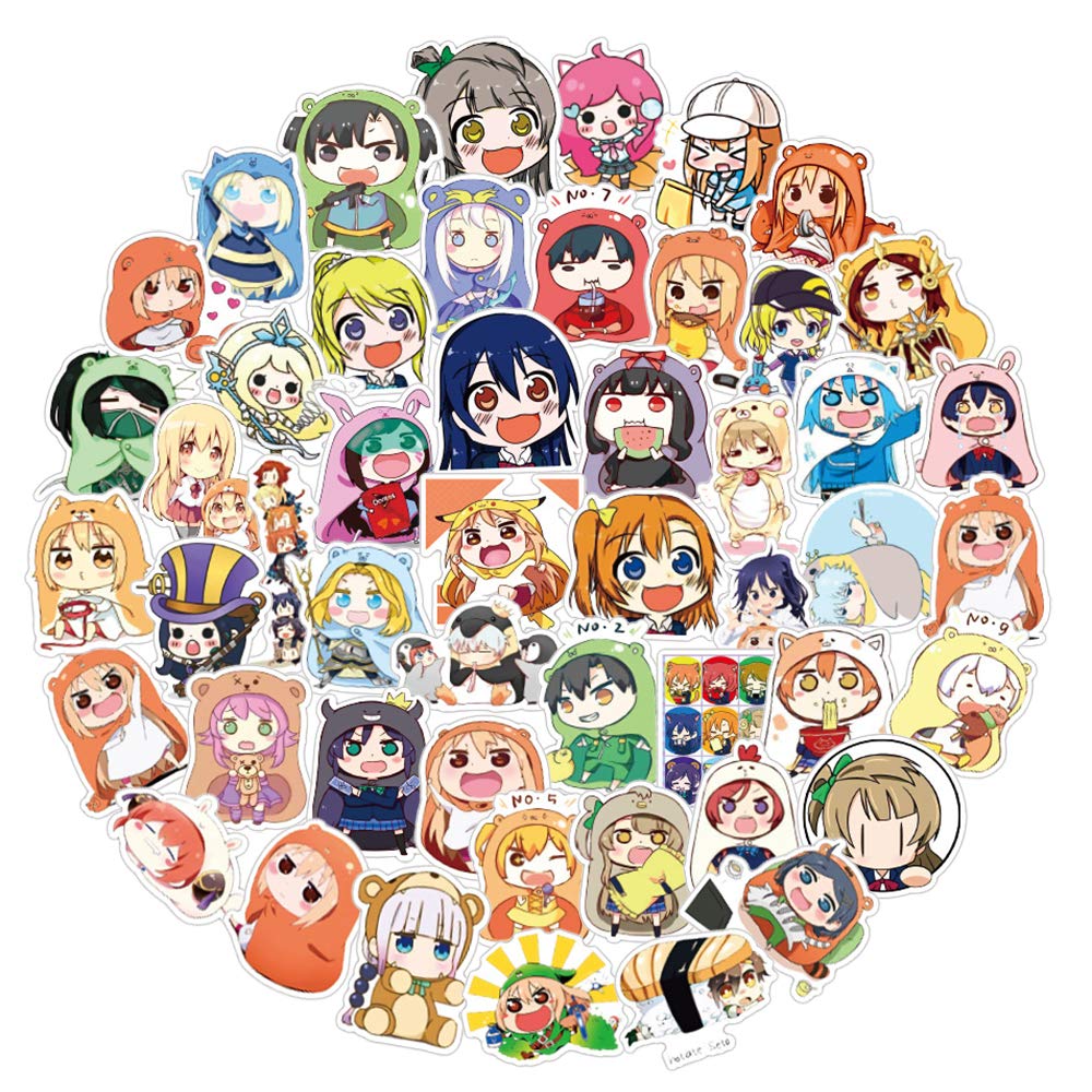 Buy Himouto! Umaru-Chan Stickers Vinyl Stickers Pack|50 Pcs|Cute Anime ...
