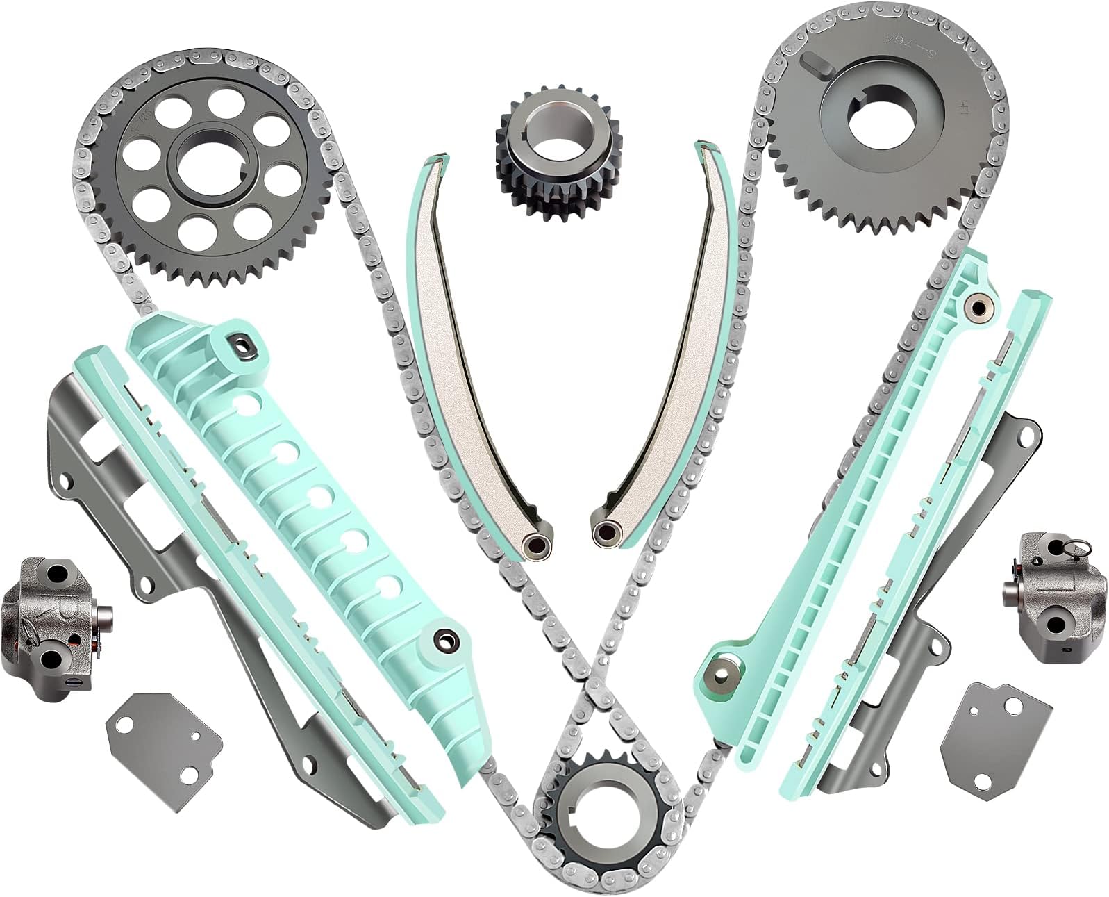 Amazon.com: MAYASAF Engine Timing Chain Kit for Ford Mustang 2003 2004 ...