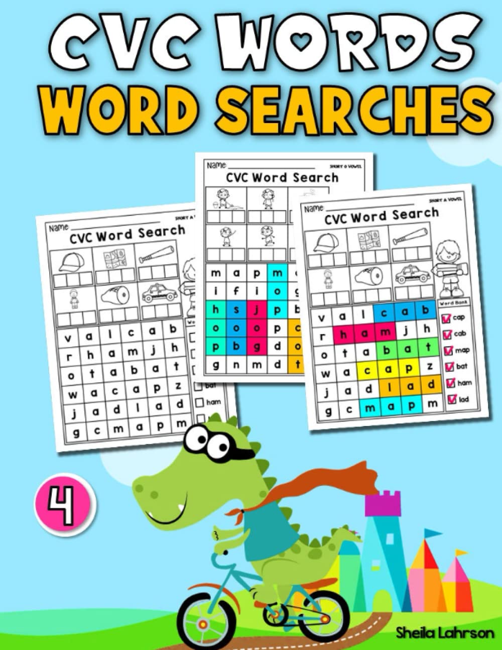 Buy CVC Word Searches For Kids: My First CVC Word Searches Workbook ...