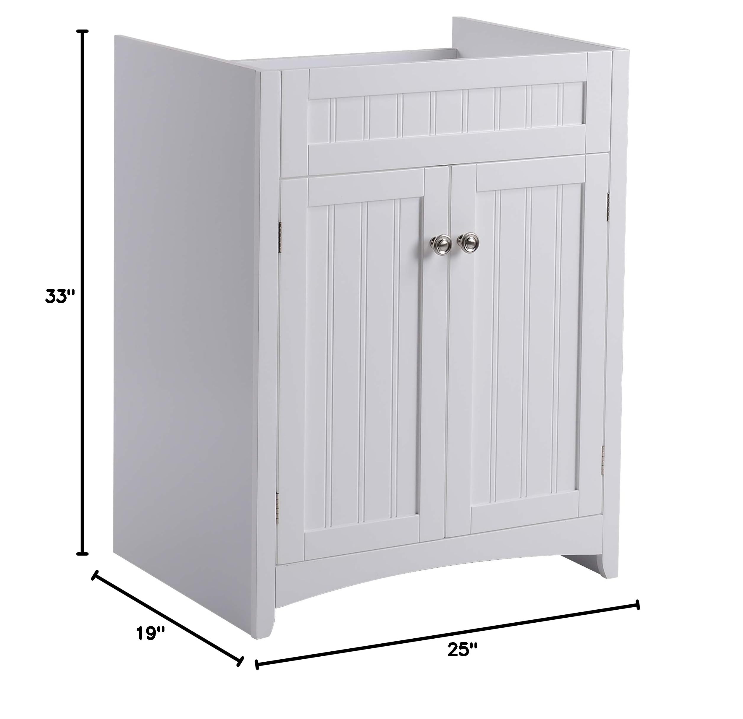 OS Home and Office Vanity, white