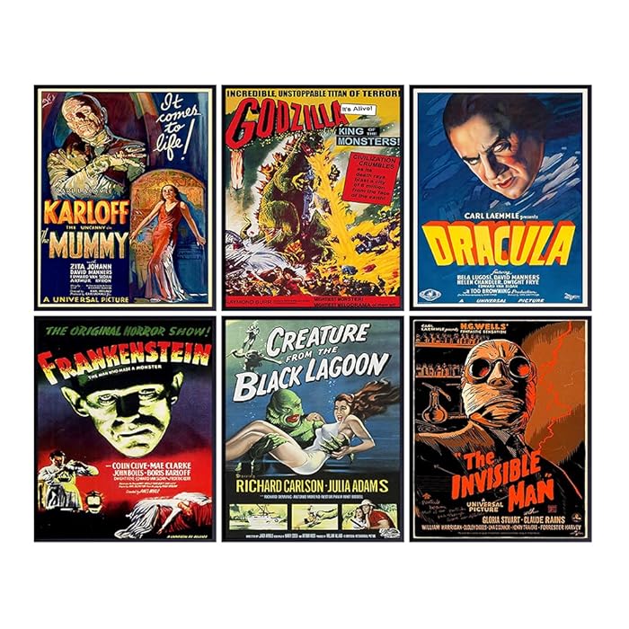 Horror Monster Wall Art at Ricky Vanzant blog