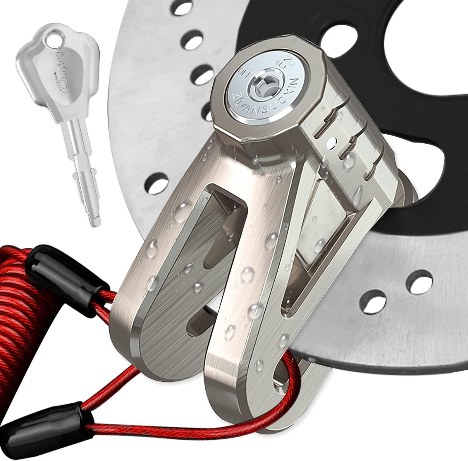 Amazon.com: Windance Disc Brake Lock, Bicycle Safety Anti-Theft Locks ...