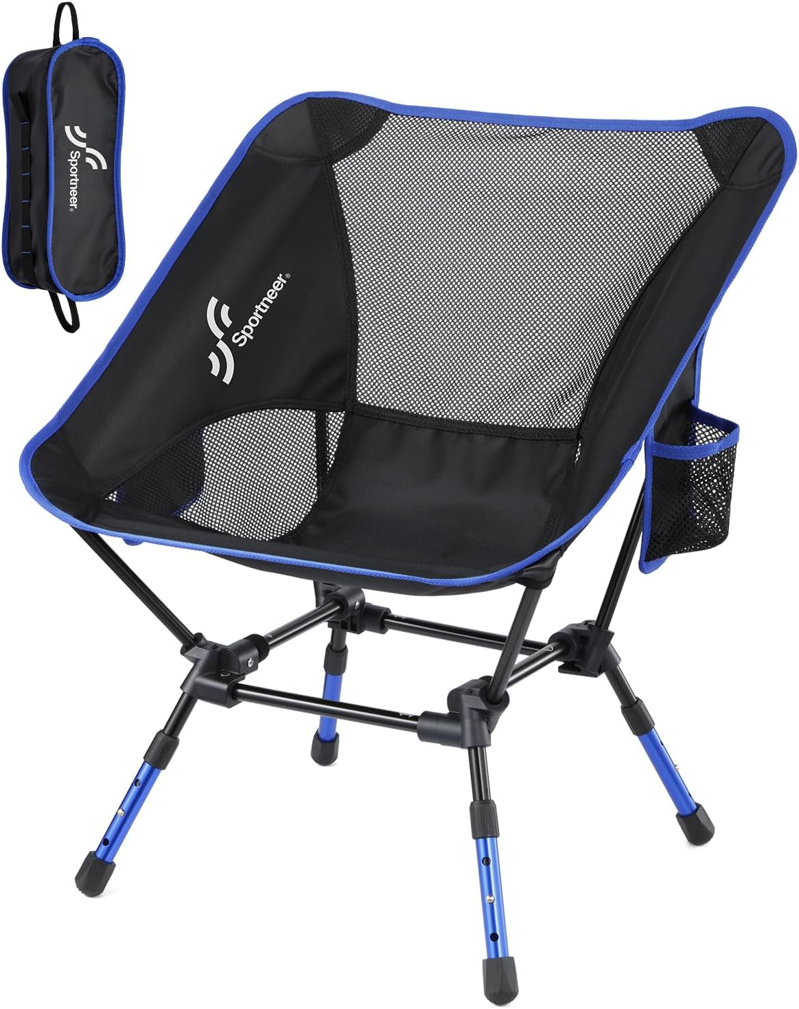 Amazon.com: Sportneer Camping Chairs, Folding Chairs for Outside ...
