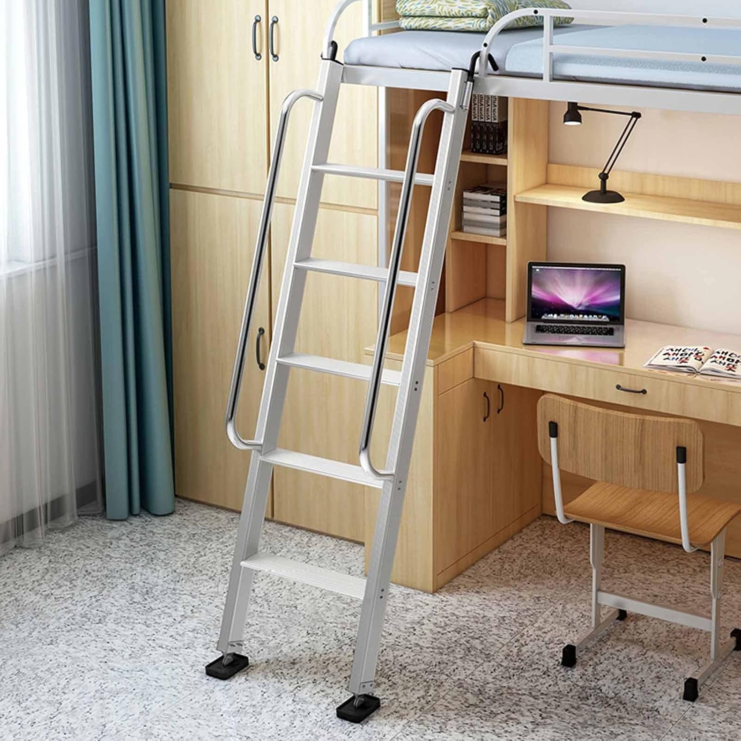 Easy to use and Carry Telescopic Ladder 66 Inch Tall RV Bunk Ladder ...