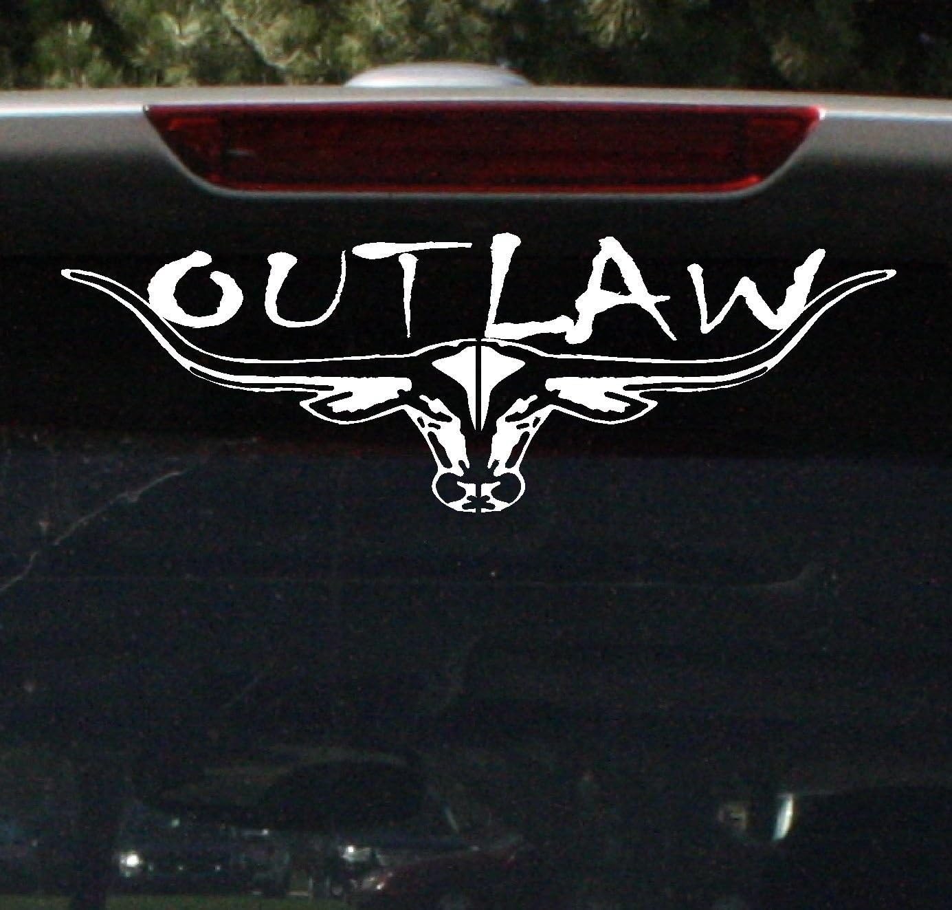 Outlaw Sticker 4X4 Car Decal Truck Ute 300Mm Bns : Amazon.ca: Automotive