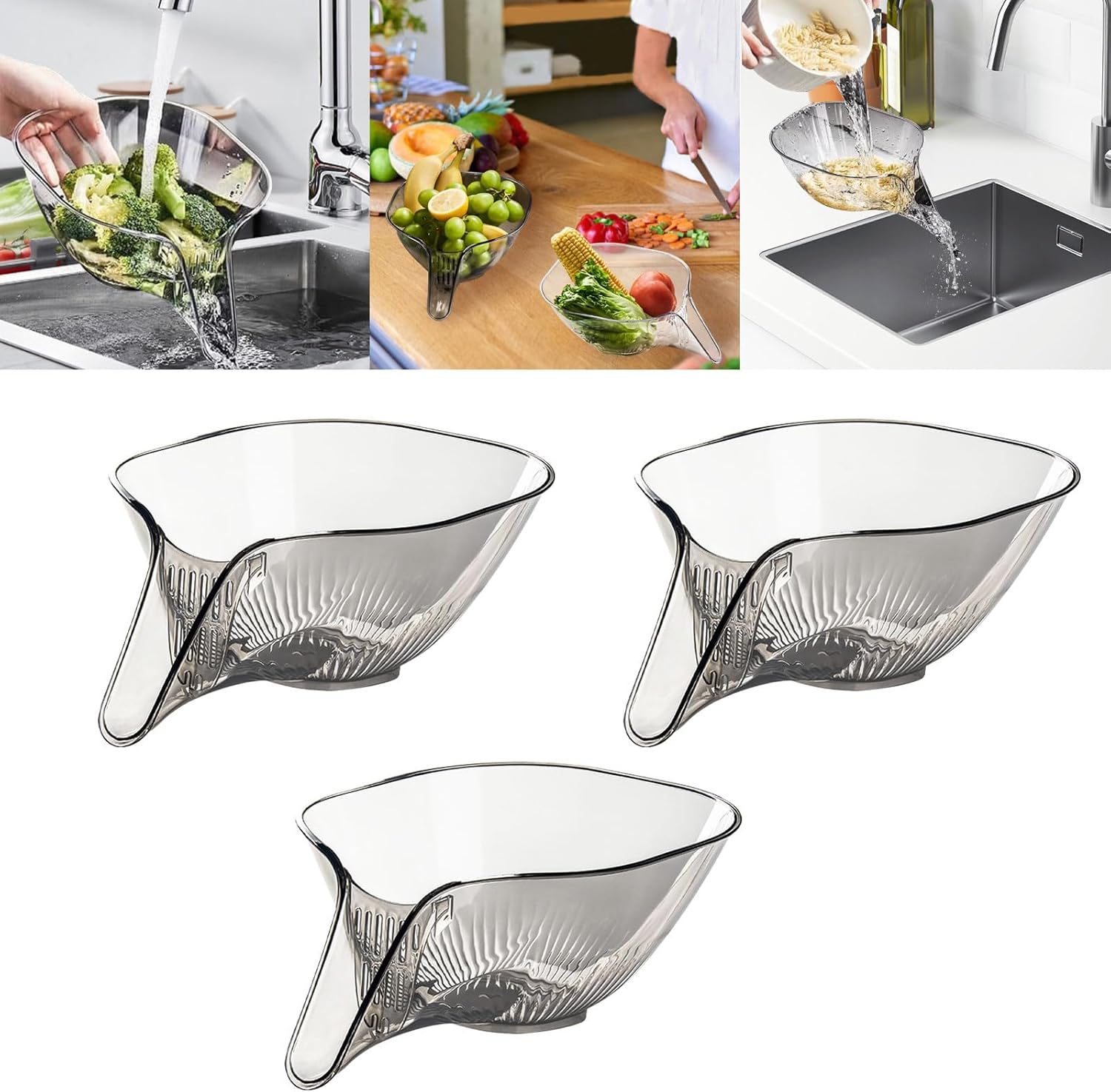 Amazon.com: POUMANNI Drainage Basket Funnel, 2024 New Multi-functional ...