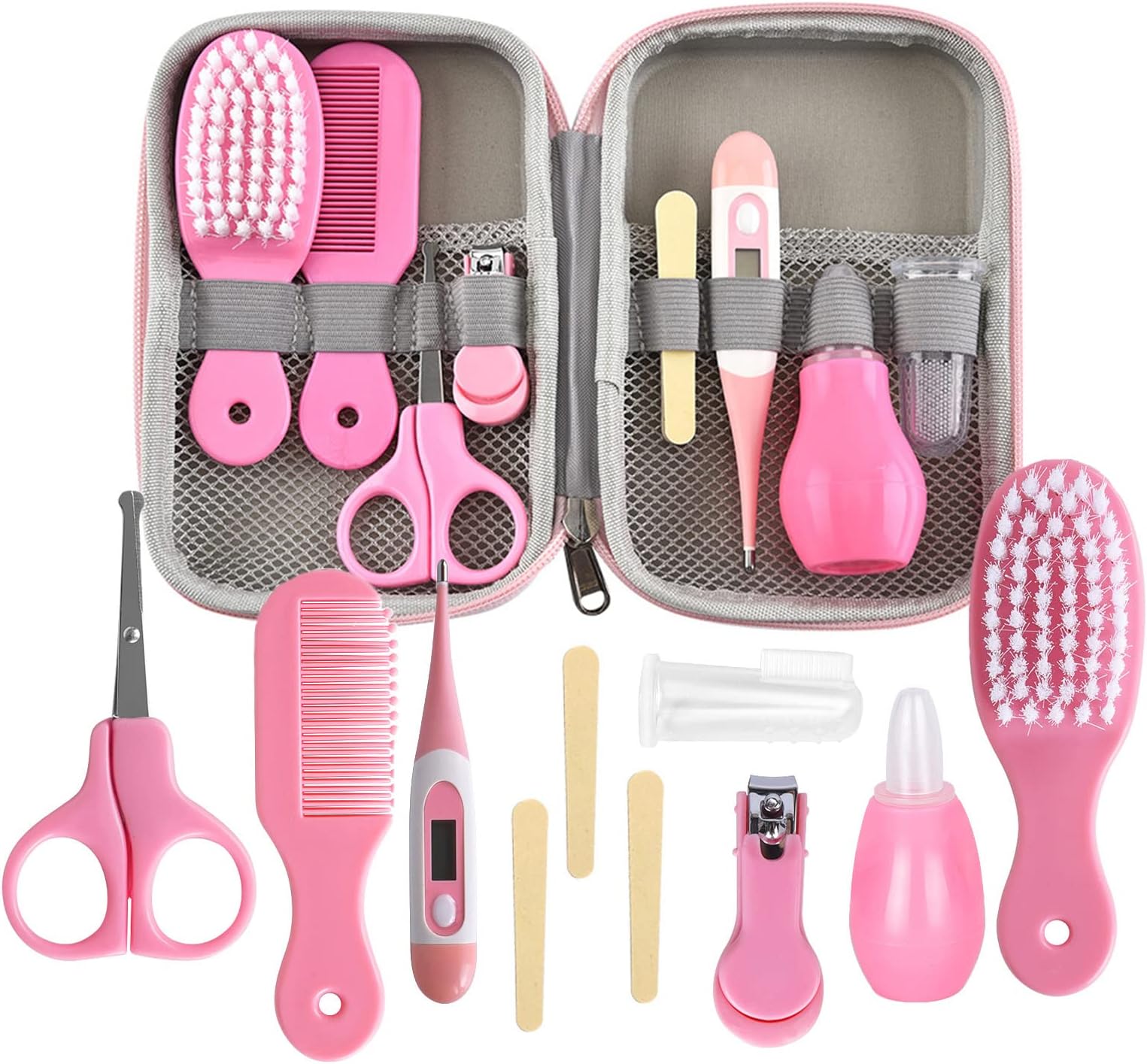8 in 1 Baby Grooming Kit, Baby Safety Care Kit with Baby Brush Comb ...