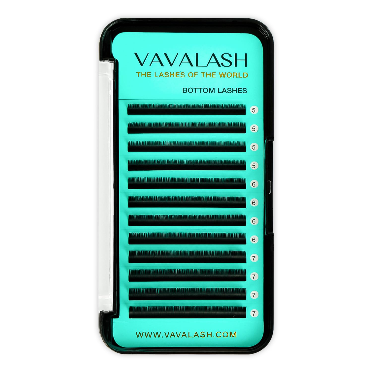 Amazon.com: VAVALASH Bottom Lash Extensions 5/6/7mm Mixed Under Bottom ...