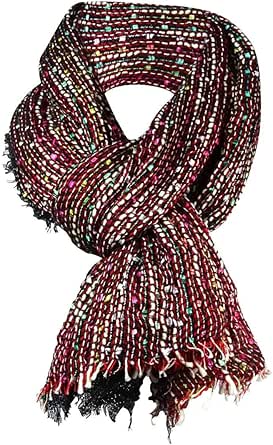 Metallic Collection Eighteen Variegated Color Shawl Wrap Long Range ...