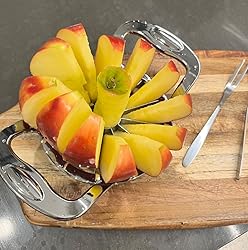Amazon.com: Apple Slicer, AMOHEE 12 Slice Heavy Duty Stainless Steel ...
