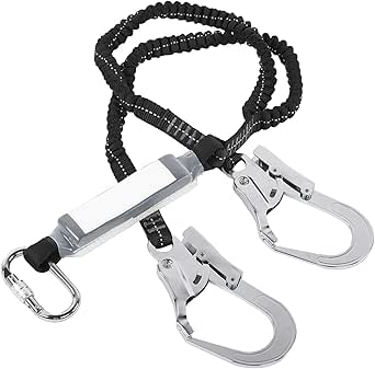 Amazon.com: Asixxsix Safety Harness, 25KN Tension Double Steel Anti ...