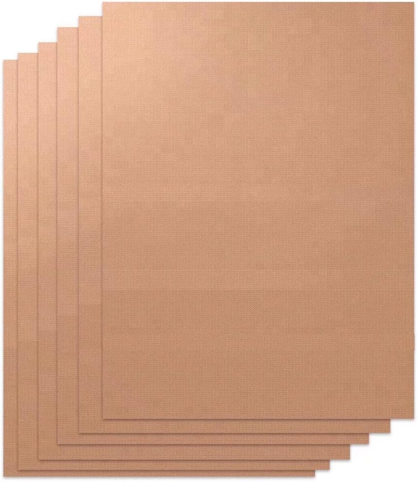 Amazon.com: YOSHI GRILL & BAKE MATS Non-Stick Oven Liner,copper 24 x 16 ...