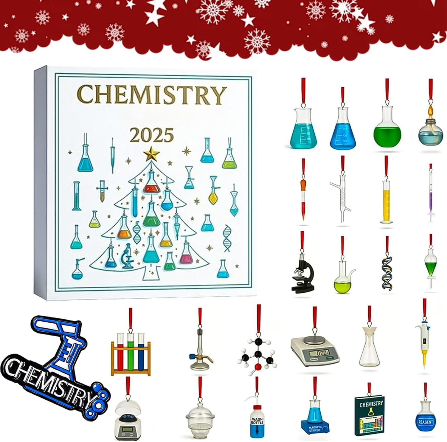Chemistry Advent Calendar, Chemistry Advent Calendar 2025, A Scientific ...