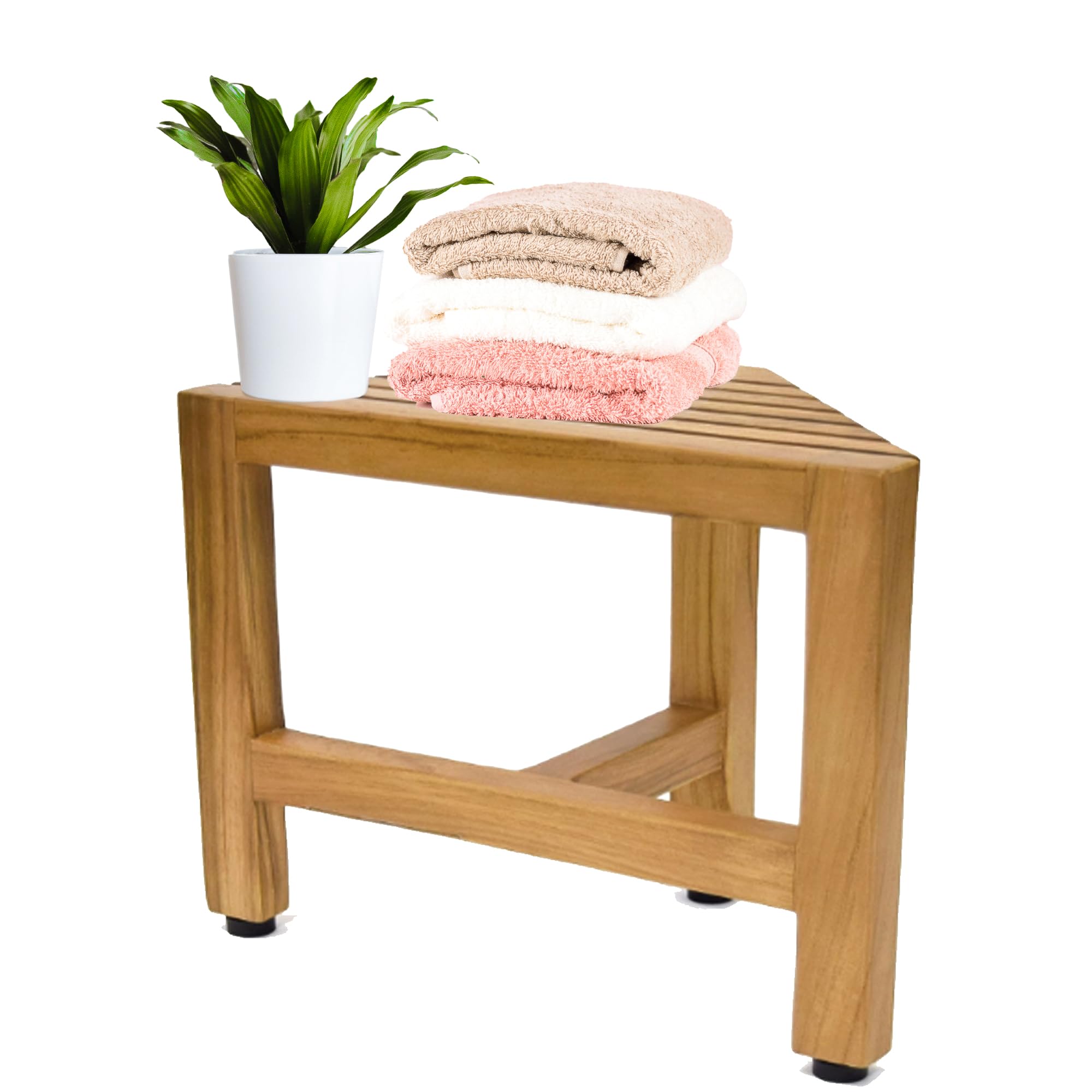 NORA|LY Shower Stool for Inside Shower - Corner Shower Stool for ...