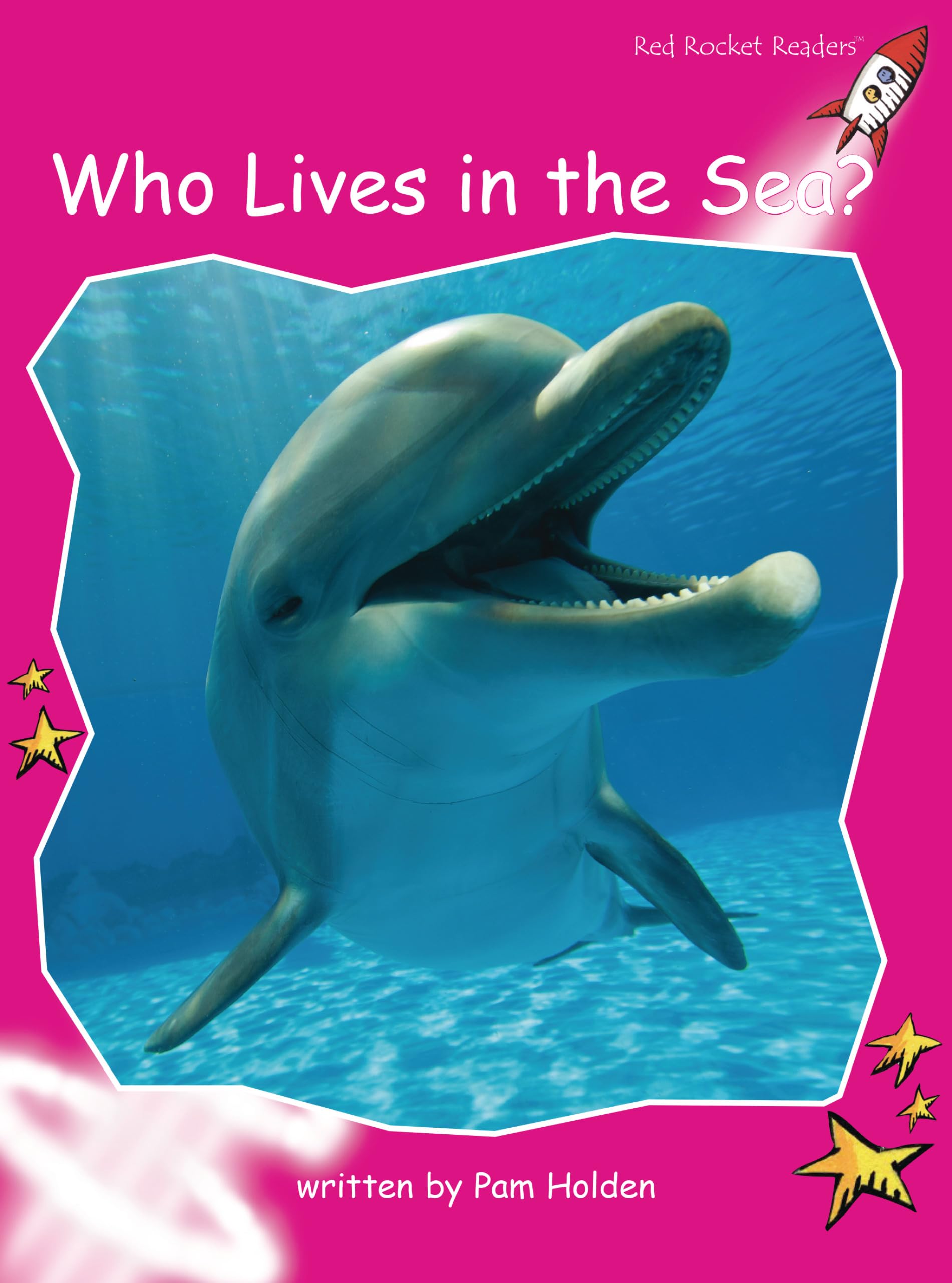Amazon.com: Who Lives in The Sea? (Red Rocket Readers Emergent Level ...