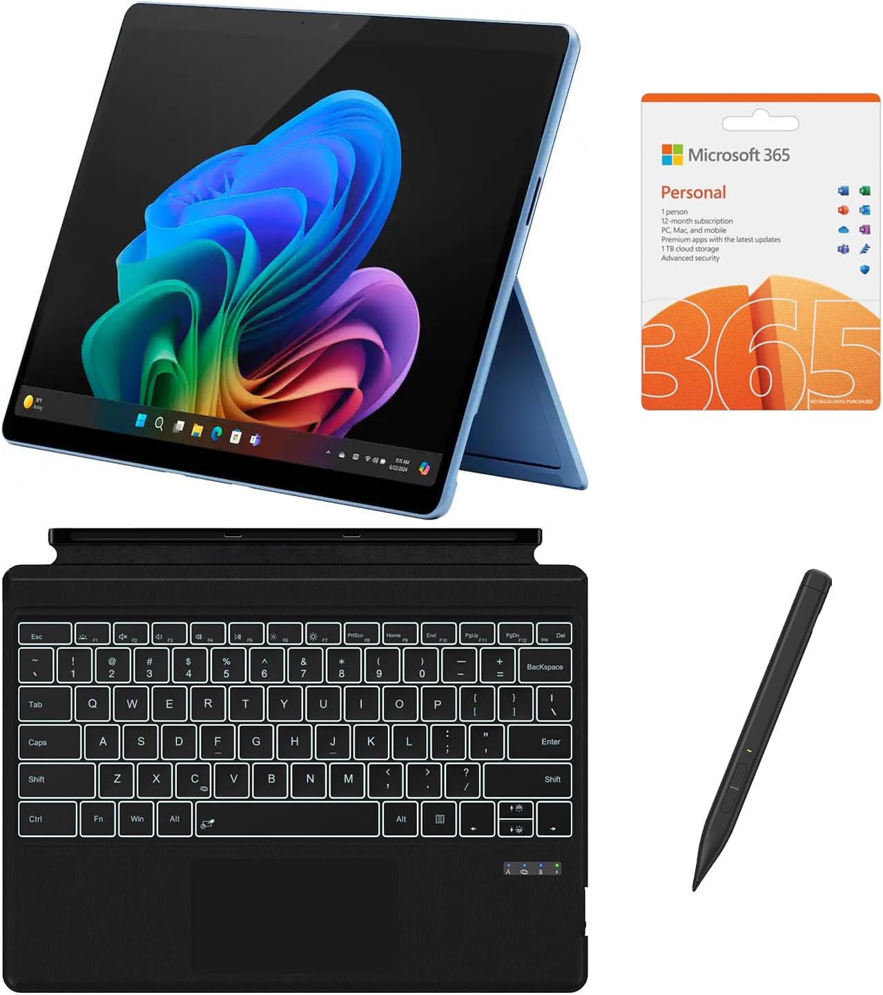 Amazon.com : Microsoft Surface Pro 13" 3K 120Hz OLED Touchscreen 2-in-1 ...