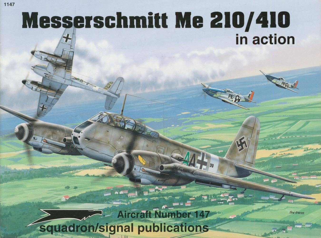 Messerschmitt Me 210/410 in action - Aircraft No. 147: Amazon.co.uk ...