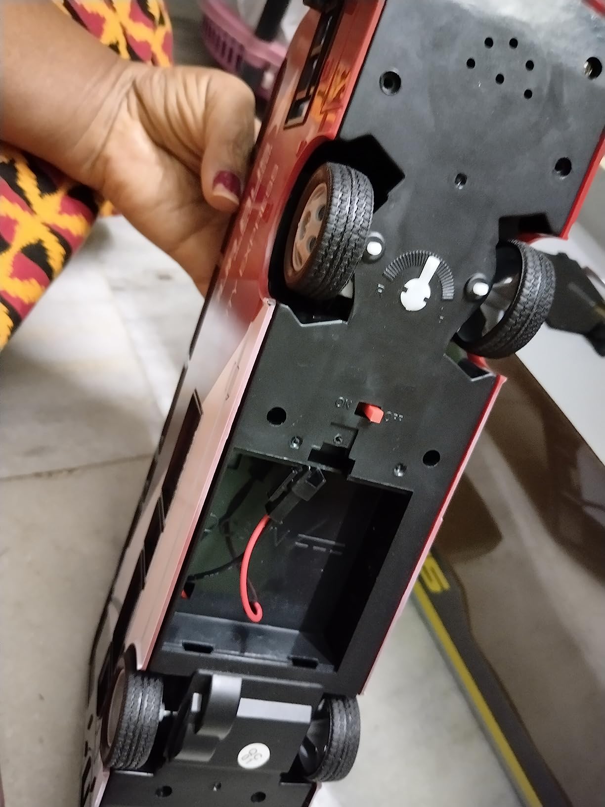 Dhairya D Enterprise Remote Control Double Decker Bus Set Electric ...