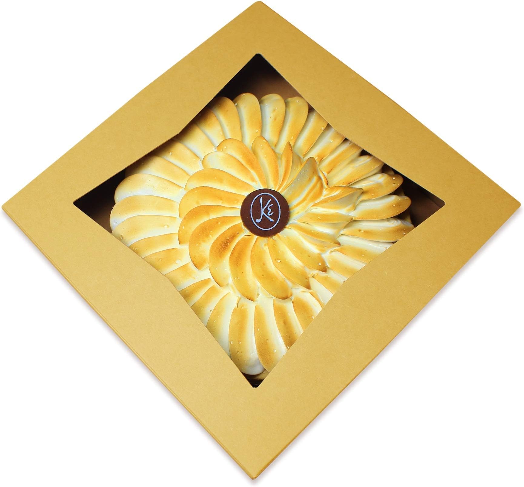 Amazon.com: ONE MORE [25pcs] 9inch Kraft Brown Bakery Boxes, Large Pie ...