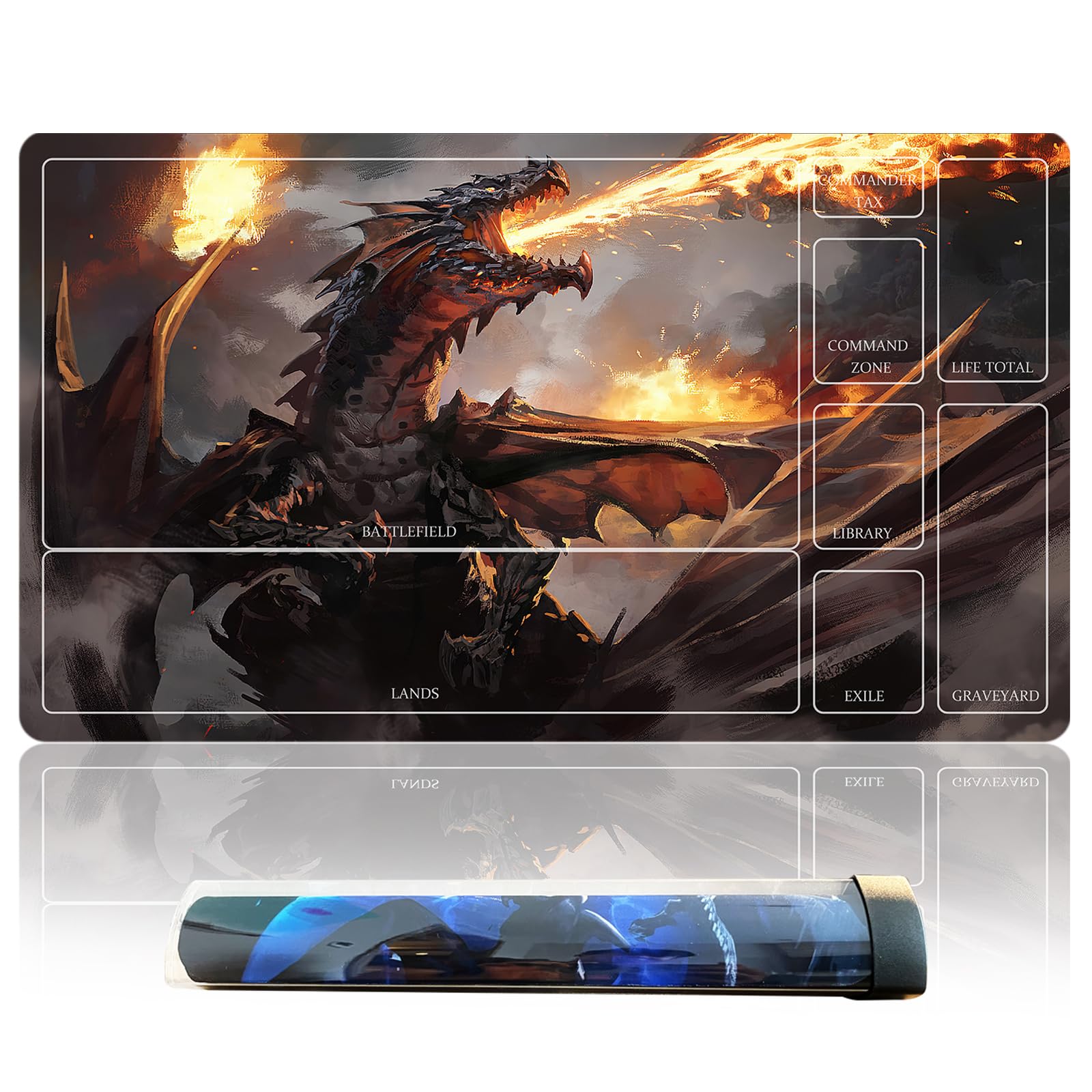 Amazon.com: sabermaster TCG playmat Table Mats Size 70X40 cm Mousepad ...