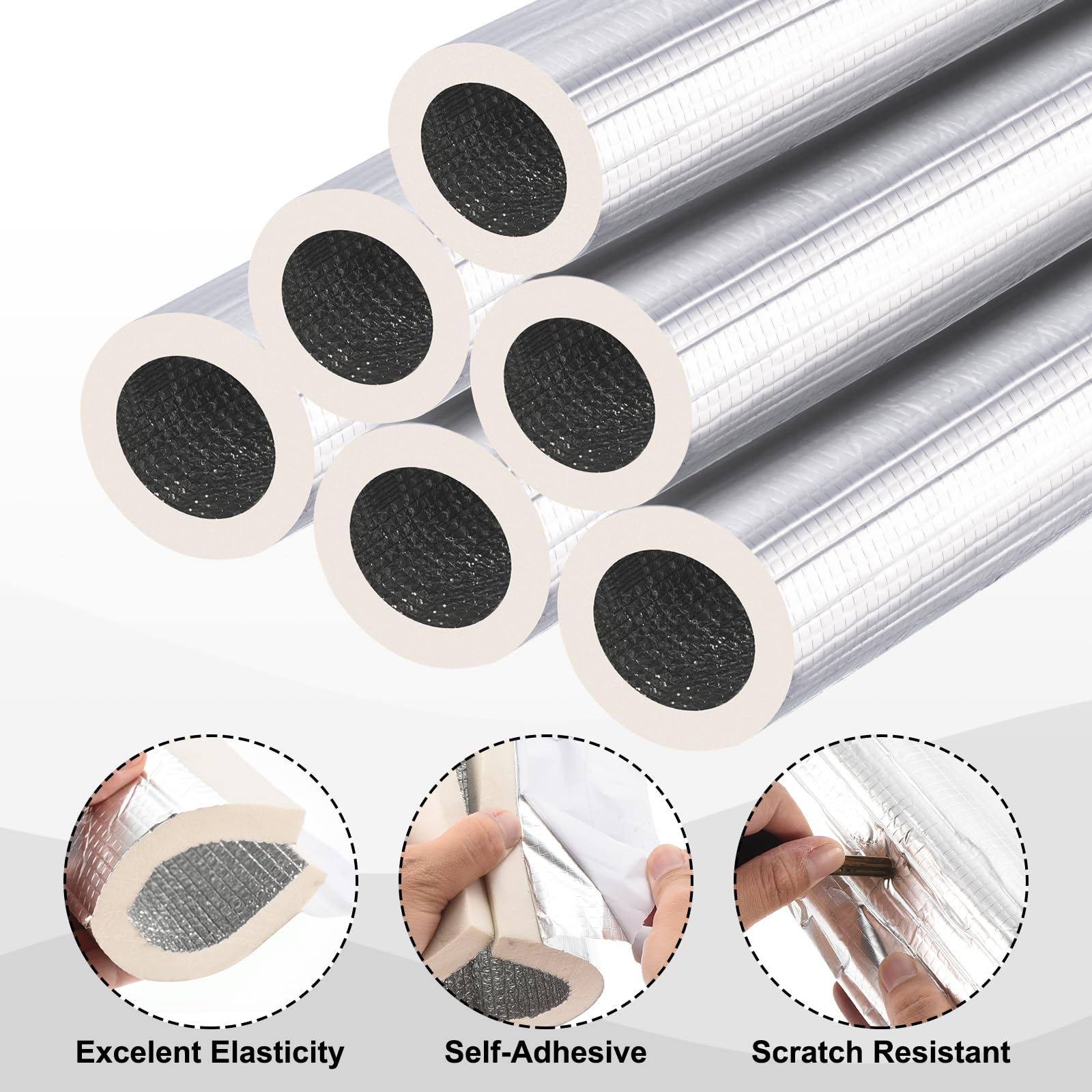 Exterior Pipe Insulation Wrap 22mm Pipe Insulation Climaflex Foam