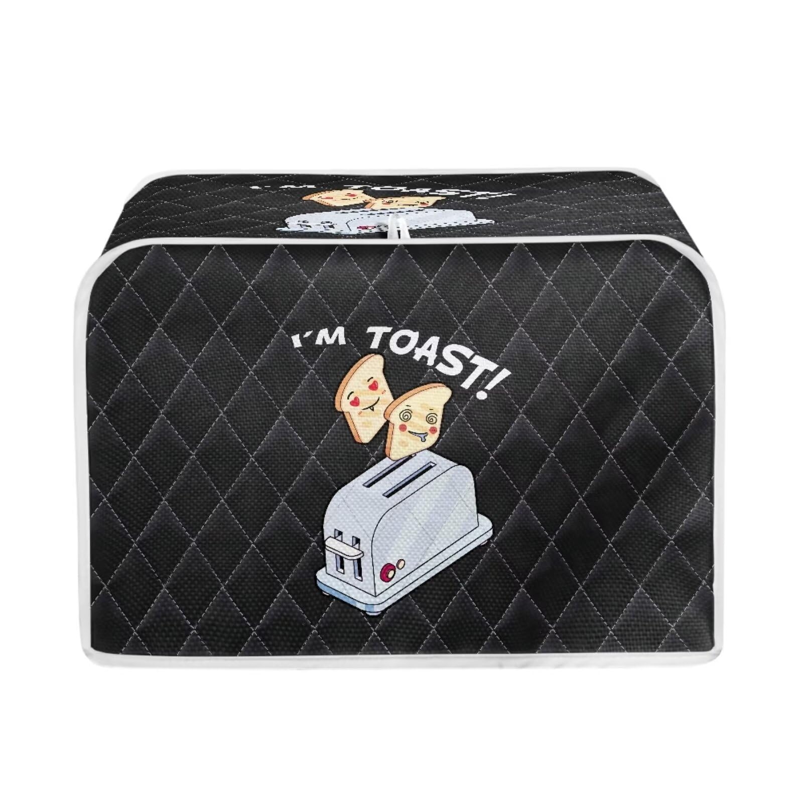 Amazon.com: Pzuqiu Cartoon Toaster Pattern Toaster Dust Cover Kitchen ...