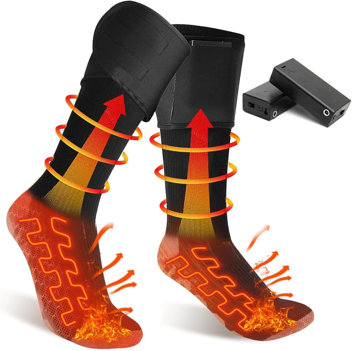 BSWL Electric Heated Socks for Men Women,Battery Heated Socks for Women ...