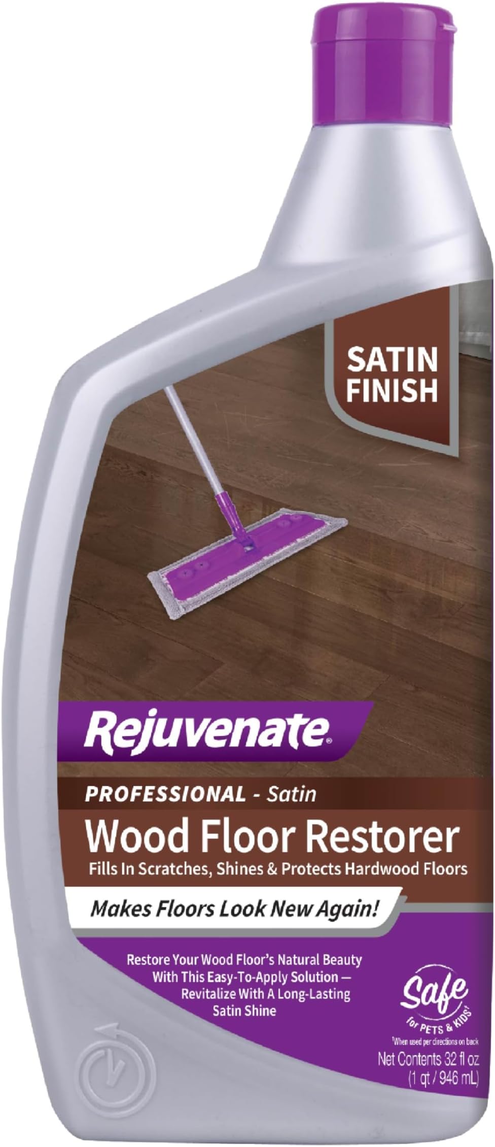 Amazon.com: Rejuvenate Shine Refresher Floor Polish Renews Shine On ...