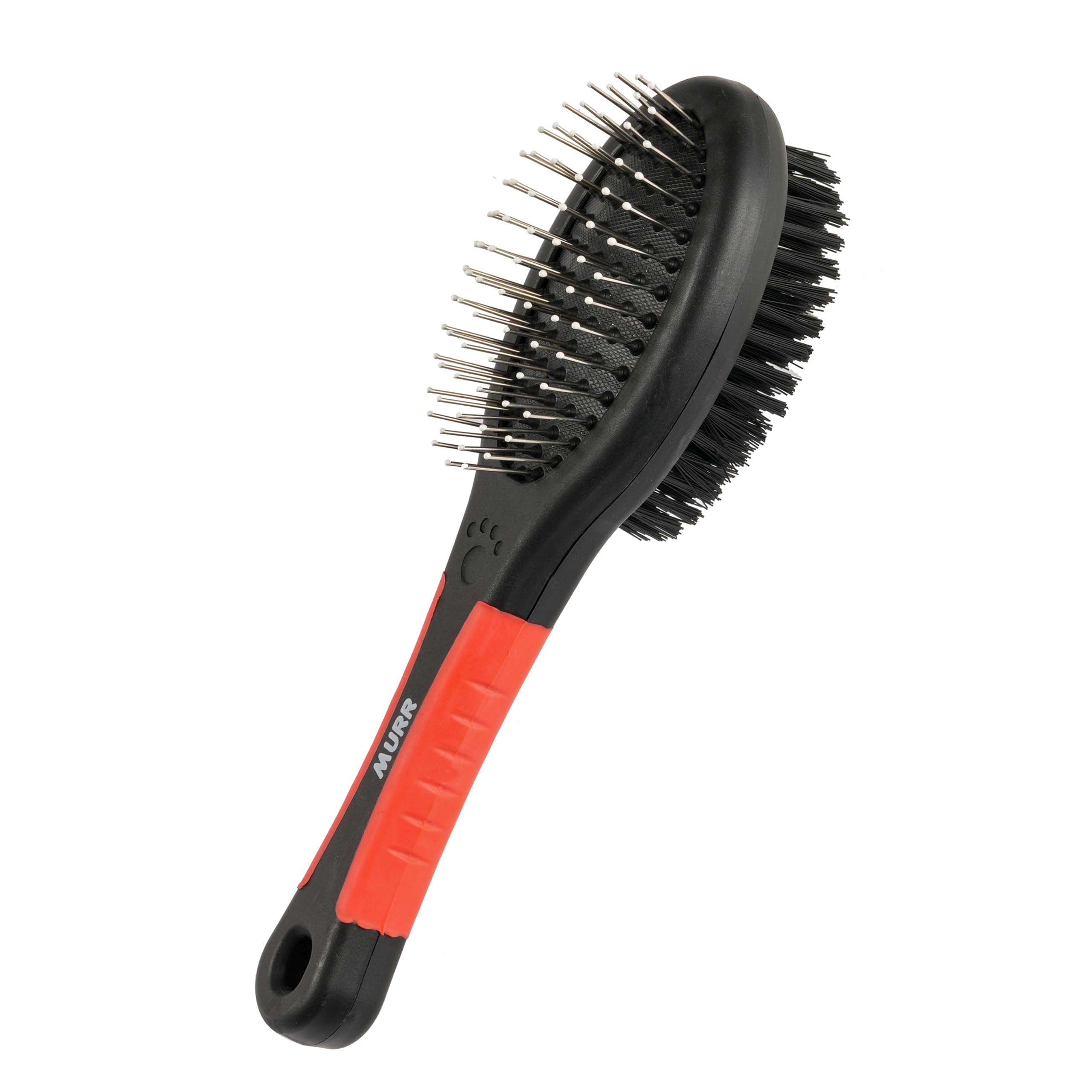 Murr Double Sided Pet Grooming Brush | 2 in 1 Soft Pin&Bristle | Cat ...