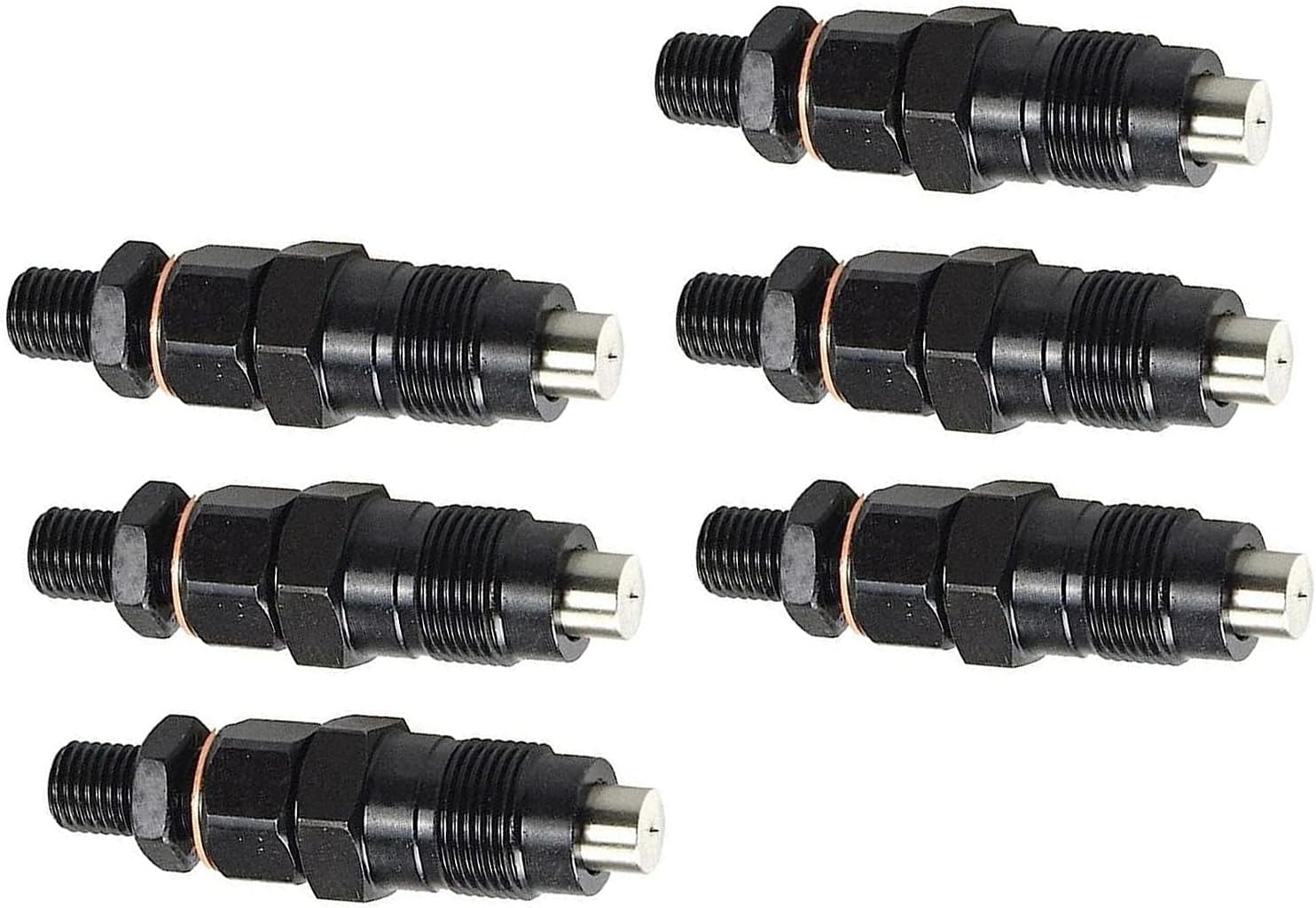 Amazon.com: shsiyayh 6 PCS Fuel Injector Compatible With Mitsubishi L2E ...