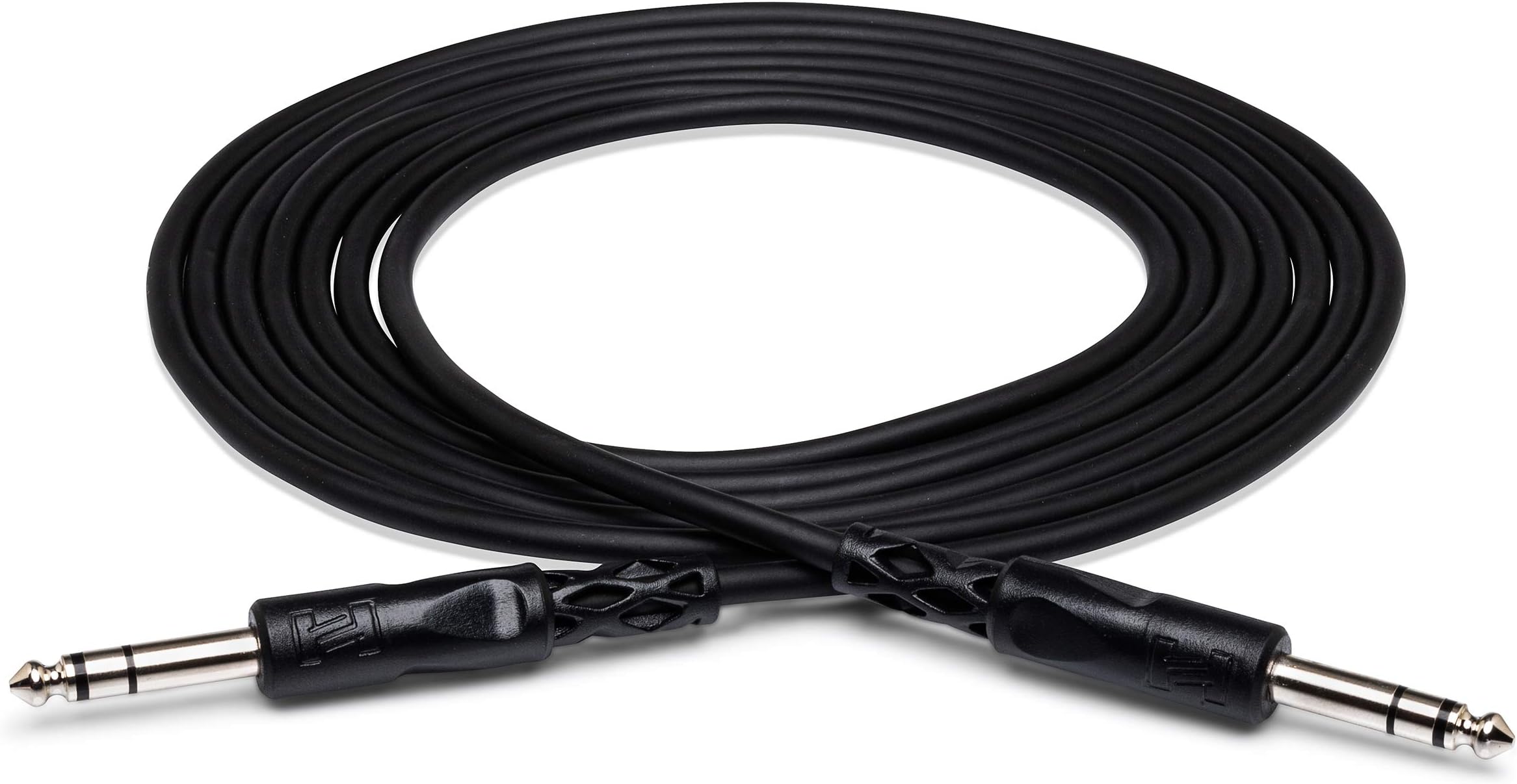 Amazon.com: Hosa CSS-110 1/4" TRS to 1/4" TRS Balanced Interconnect ...