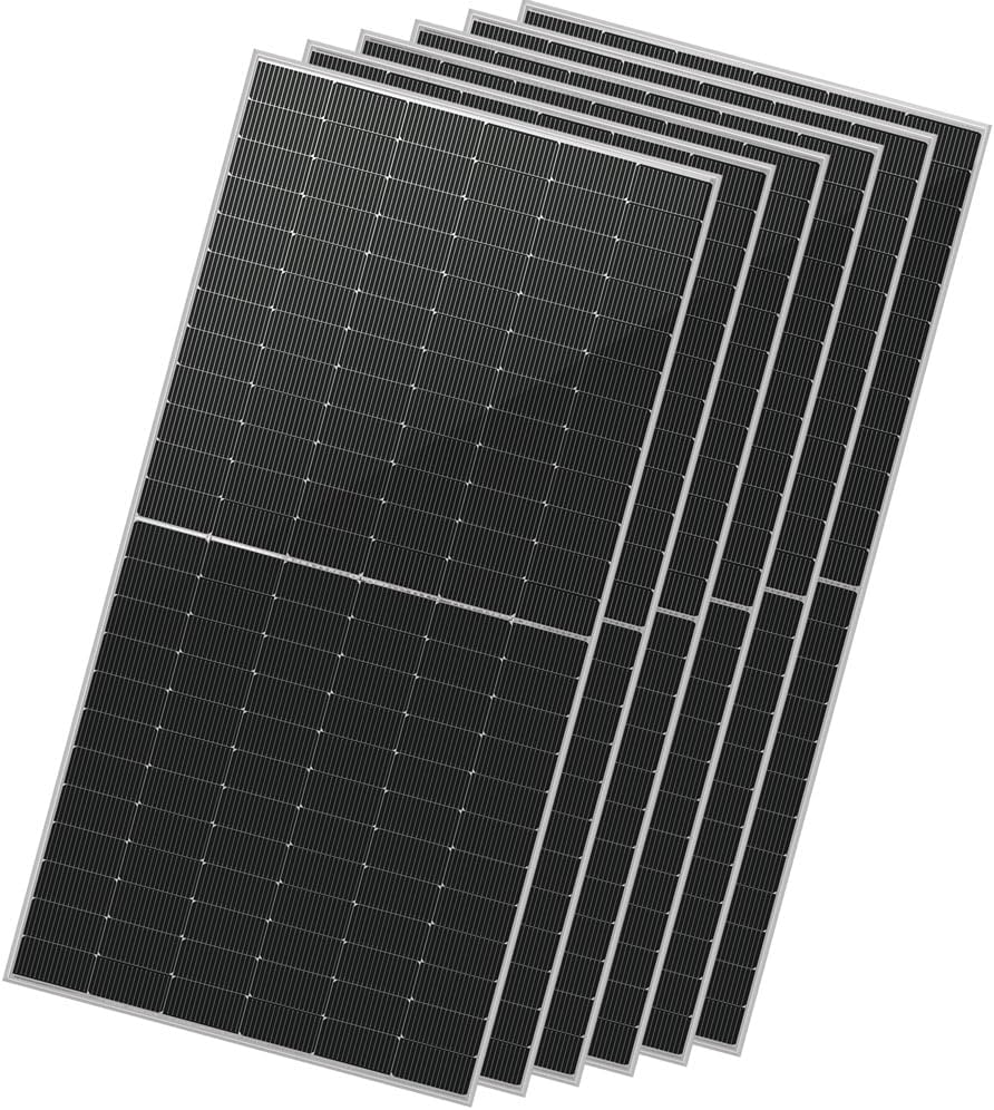 Amazon.com : Renogy Bifacial 6pcs 550 Watt Solar Panels 12/24 Volt ...