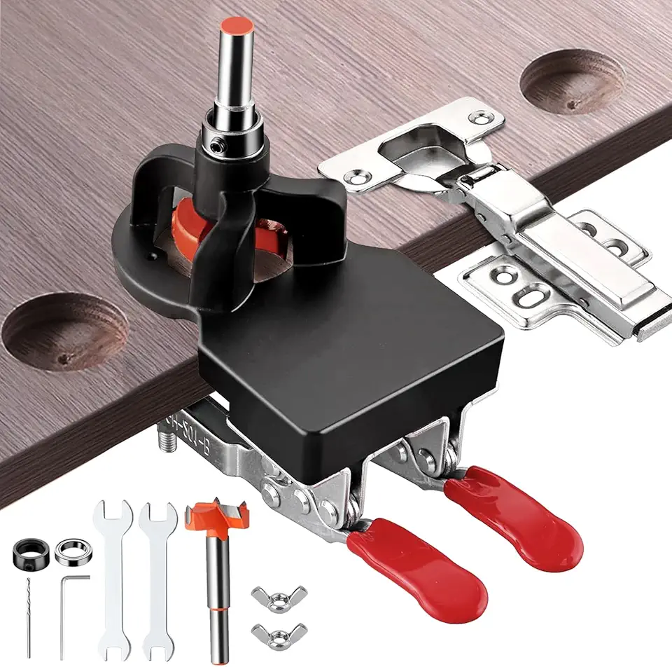 A Step-By-Step Guide To Drilling Cabinet Hinge Holes | ShunTool