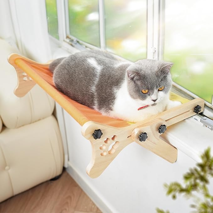 Amazon.com : Cat Window Perch,CATISM Cat Window Hammock Seat for Indoor ...