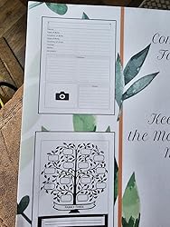 Genealogy Workbook Organizer: Family tree, Genealogical workbook with ...