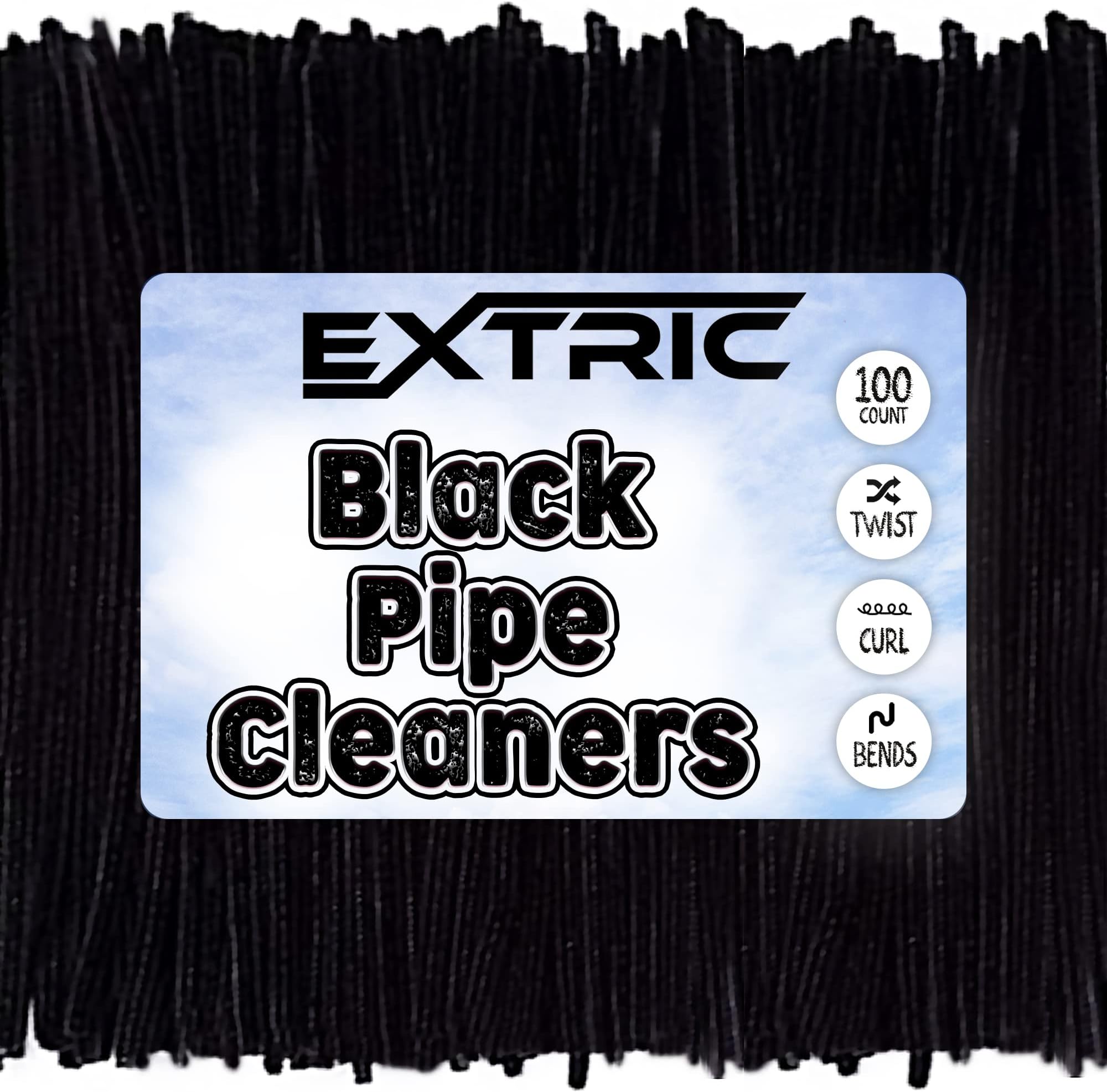 Amazon.com: Qinlenyan 100Pcs Pipe Cleaners 11.8 Inch Pipe Cleaners 20 ...