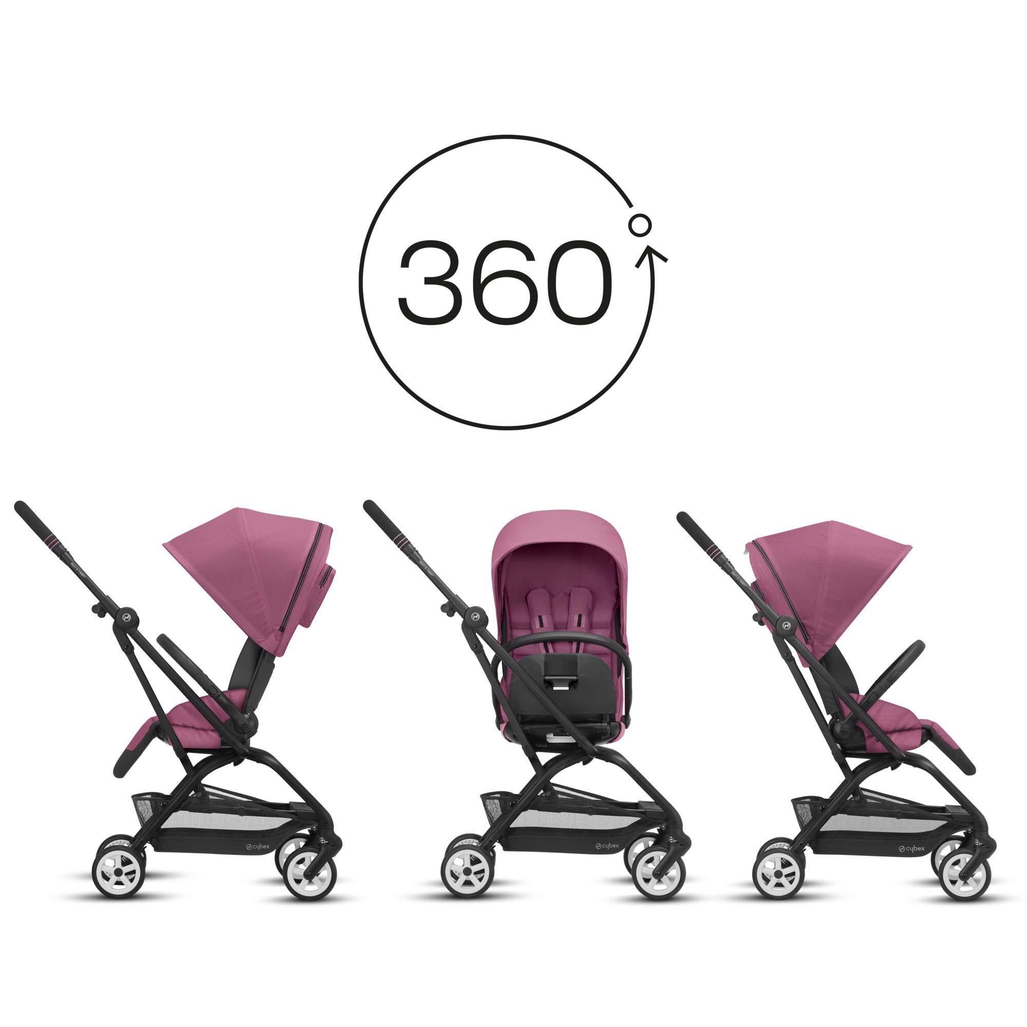 Snapklik.com : CYBEX Eezy S Twist 2 Stroller, 360 Rotating Seat, Parent ...